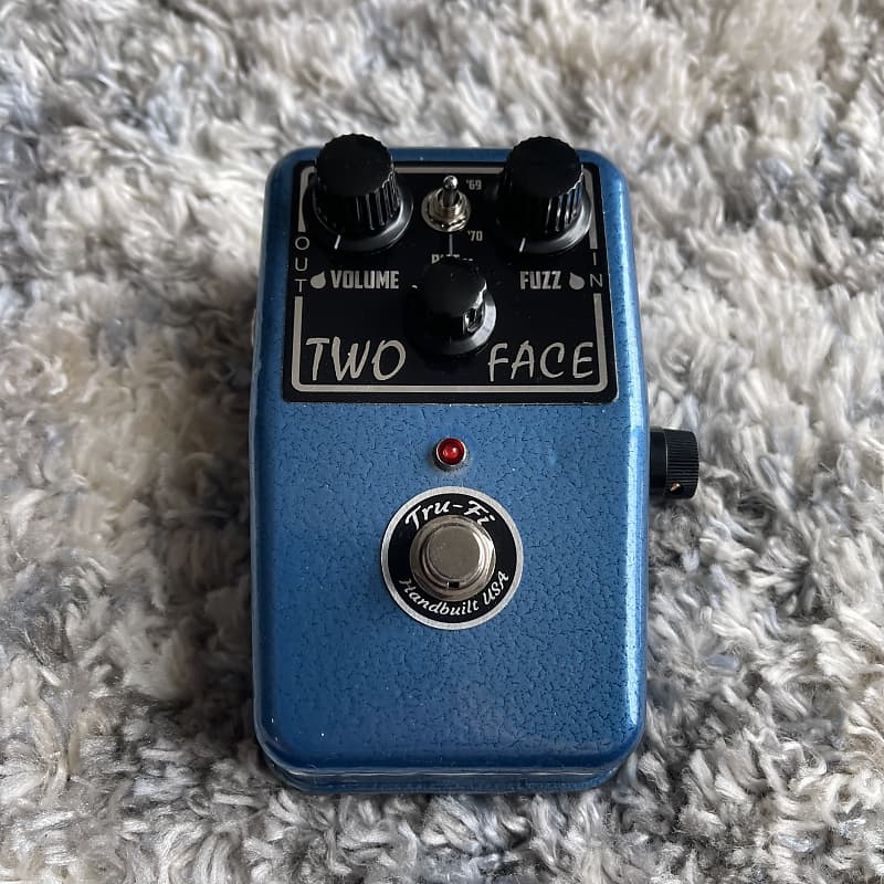 Tru-Fi Two Face (Fuzz Face) 2023 - Blue | Reverb