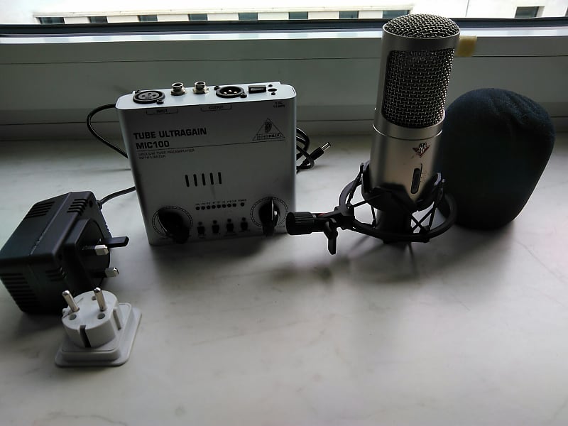 SP Studio Projects B3 Microphone With Behringer Tube Preamp | Reverb