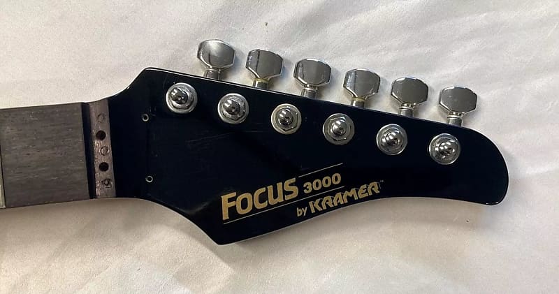 80's KRAMER FOCUS 3000 MAPLE / ROSEWOOD FLOYD ROSE BEAK NECK | Reverb