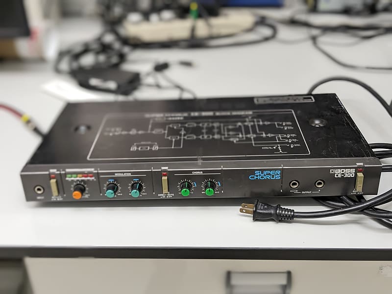 Boss CE-300 Late-80s - Black | Reverb