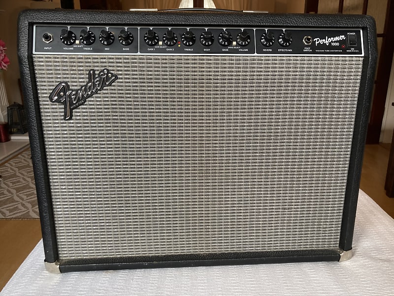 Fender Performer 1000 1992 - Black Silver | Reverb