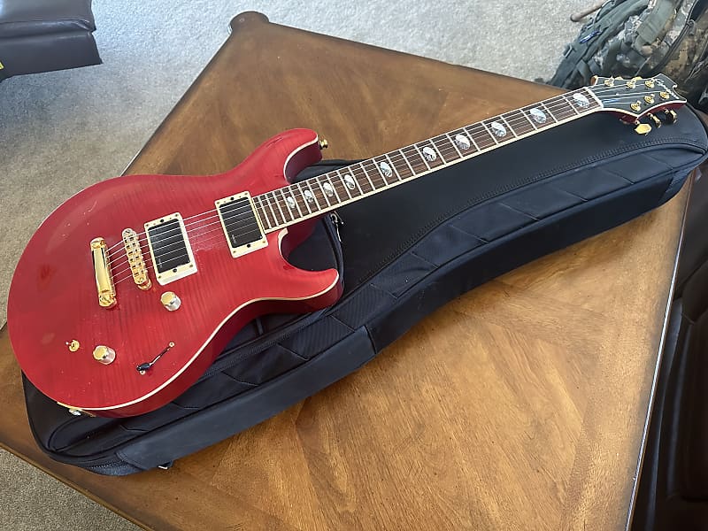 Caparison Angelus Adam Dutkiewicz custom - Red maple flame | Reverb