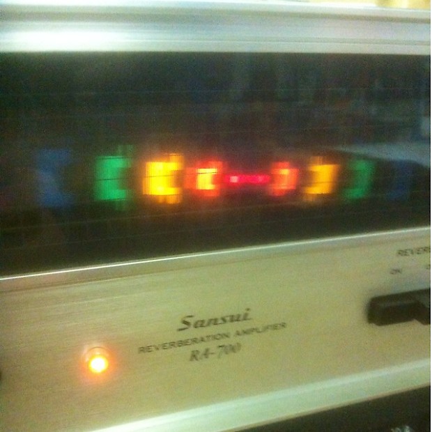 Sansui RA-700 Reverb Unit - Set up for Guitar! 70's | Reverb