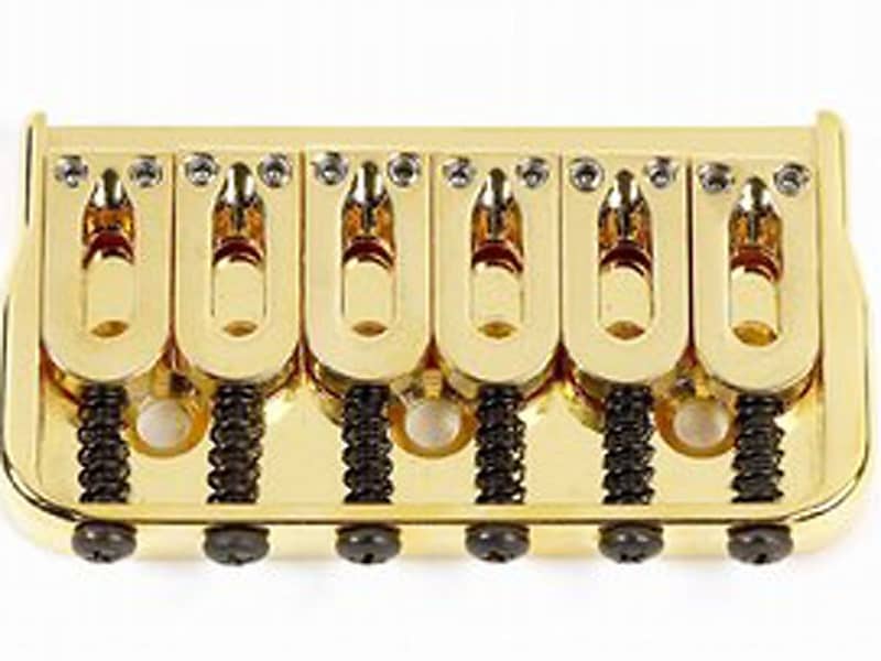 NEW Hipshot Gold HARDTAIL BRIDGE for Fender Tele Strat | Reverb