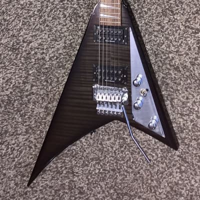 1996 Jackson RR Randy Rhoads Flying V flame top electric | Reverb