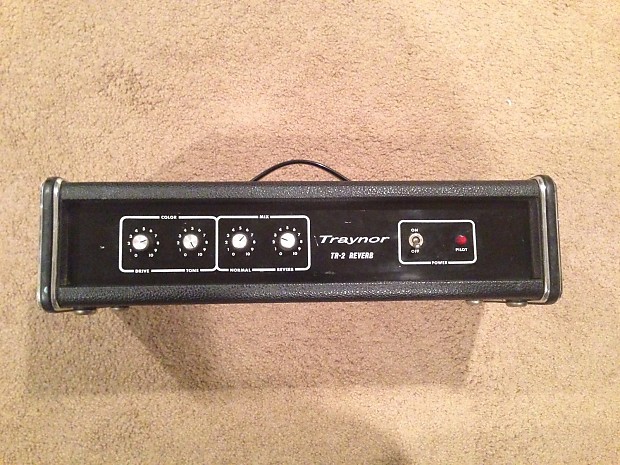 Traynor TR-2 Spring Reverb 70s Black | Reverb