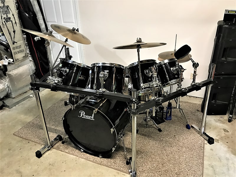 Pearl Export 7 Pc. Complete Drum Kit | Reverb