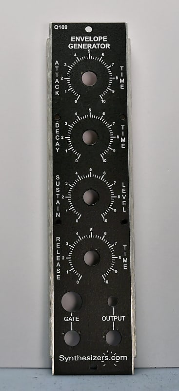 Synthesizers.com Q109 Envelope Generator *PANEL ONLY* 5U/MU | Reverb