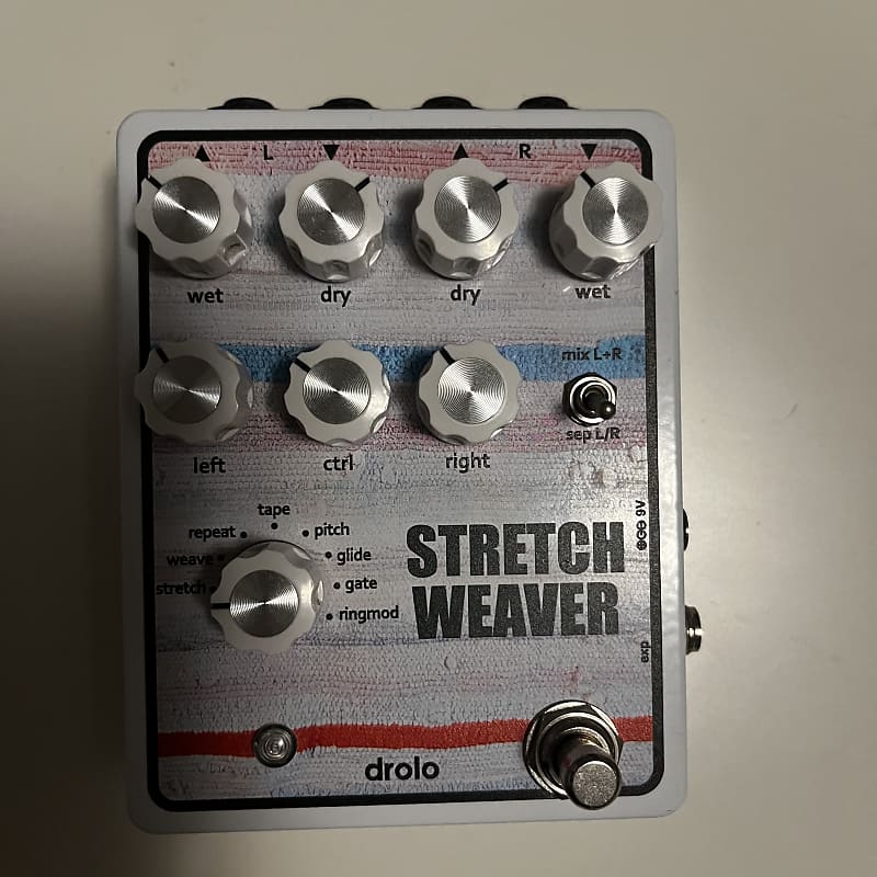 Drolo Stretch Weaver Sidechain Pedal 2020s - White | Reverb