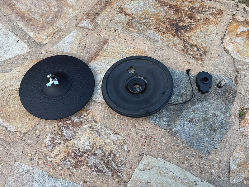 Alesis Strike Pro electronic drum set hi hat Cymbals pair | Reverb