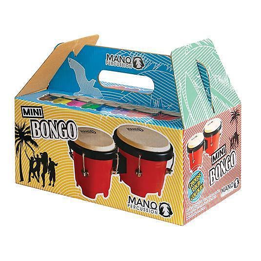 Mano Percussion Mini Bongos - Red | Reverb