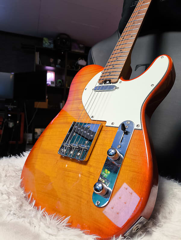 Eart Telecaster - beautiful top, perfect frets | Reverb
