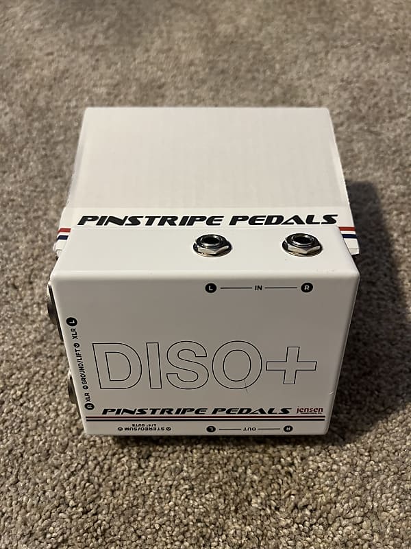 Pinstripe Pedals DISO+ – Original Dual Line Isolator - White | Reverb