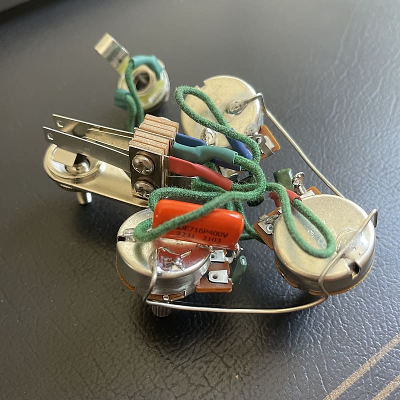 Gunstreet Wiring Shop '67 Flying V Wiring Harness 2022 | Reverb