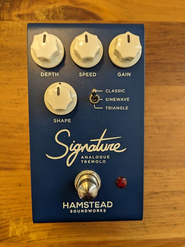 Hamstead Signature Analogue Tremolo MKII w| box & manual | Reverb UK