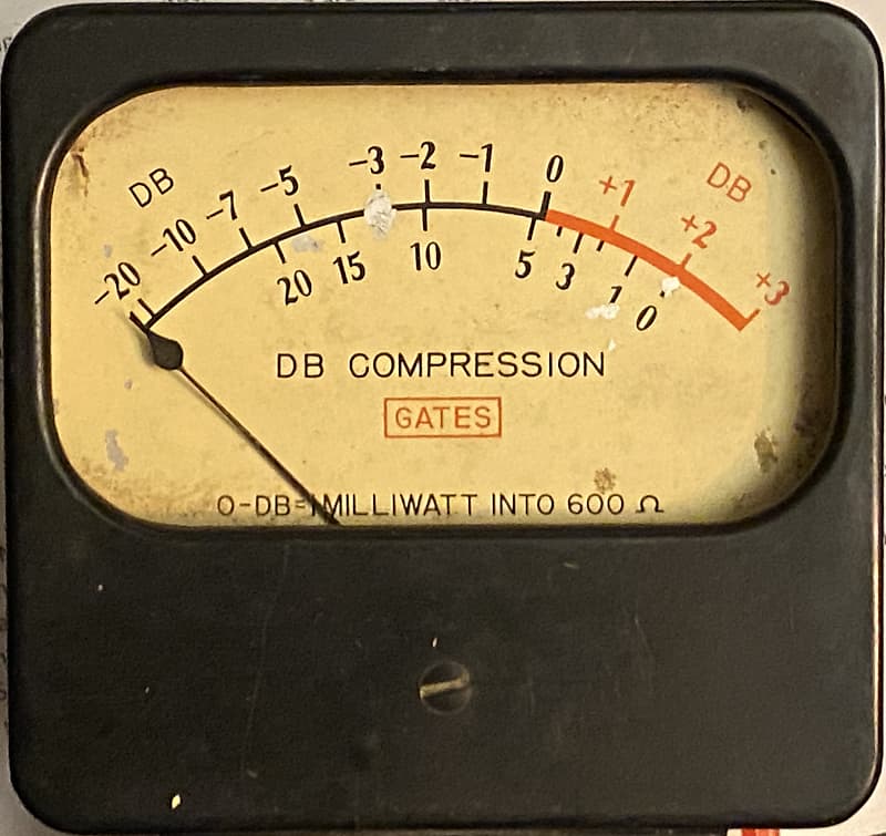 Gates SA-36a meter 1950s | Reverb
