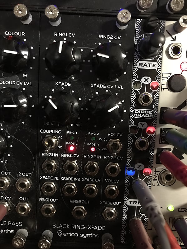 Erica Synths Black Ring-Xfade Dual Ring Modulator, | Reverb