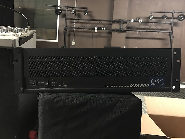Qsc Usa 900 2000 Black | Reverb