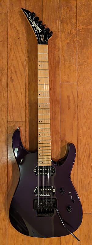 Jackson Dinky Reverse Professional 1992 Deep Metallic Violet | Reverb