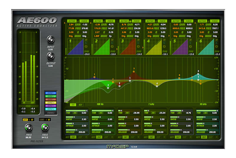 MCDSP AE600 Active EQ HD v7 (Download) | Reverb UK
