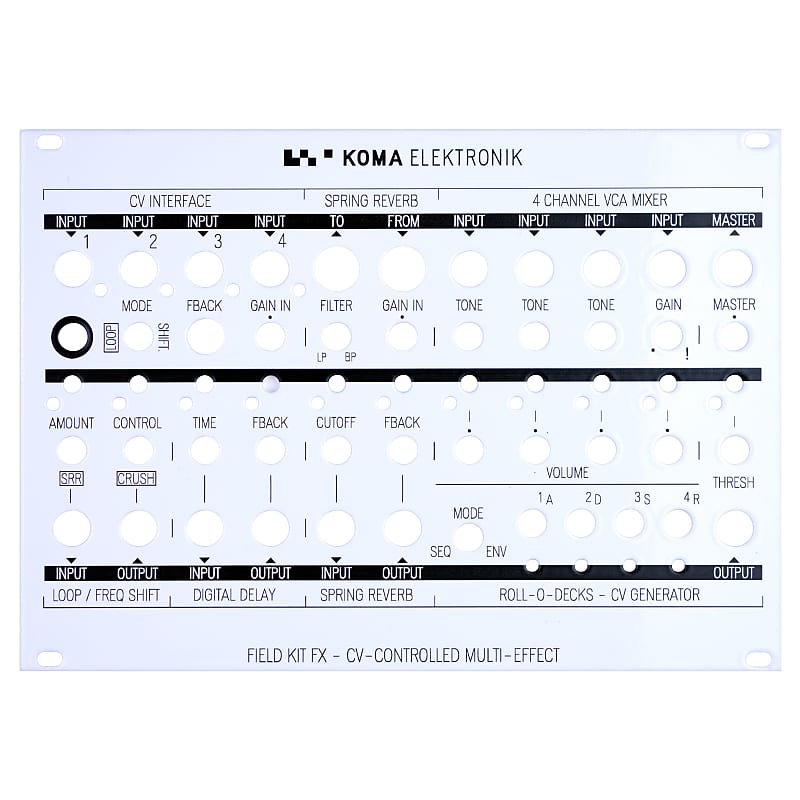 Koma Elektronik Field Kit FX Eurorack Panel - Accessory for | Reverb