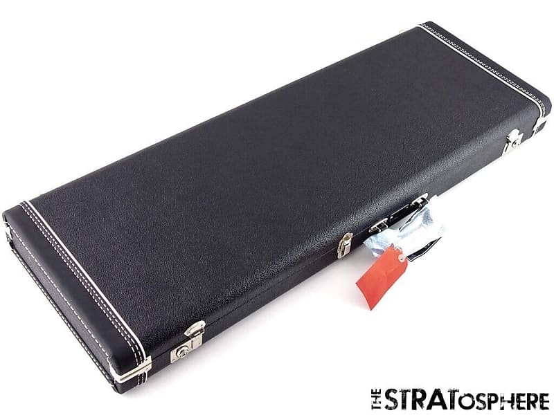 Fender Strat G&G Black Tolex HARDSHELL CASE, Guitar Original | Reverb