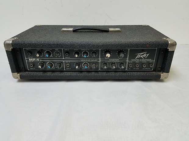 Vintage Peavey Mark III Series MP-4 4-Channel Powered Mixer | Reverb