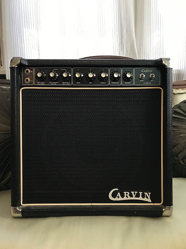 Carvin X-60A Black - USA 6L6 Reverb | Reverb
