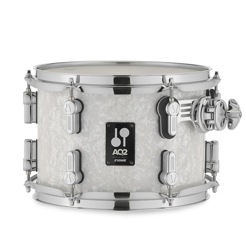 Sonor AQ2 Maple 10" Tom , White Marine - IN STOCK | Reverb