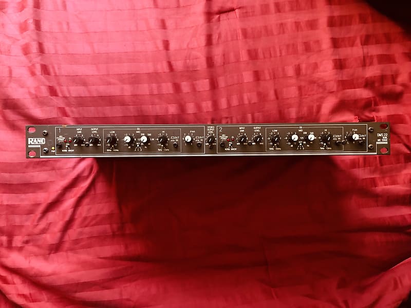 Rane DMS 22 (Dual MS-1b) Mic Preamp EQ Channel Strip Vintage | Reverb