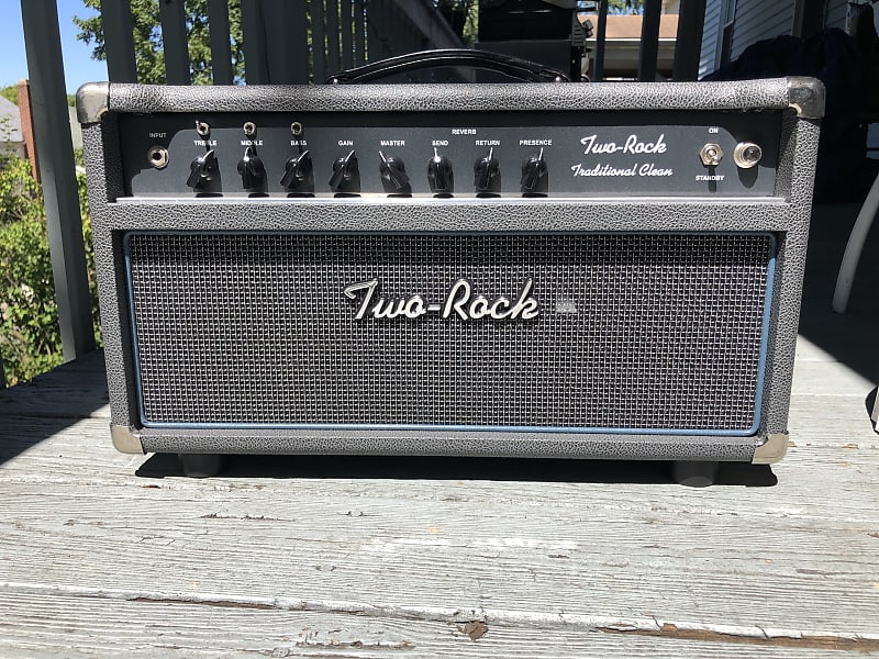 Two Rock Traditional Clean - Grey w/Blue Piping | Reverb