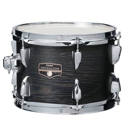 Tama Imperialstar Tom 12x8 Black Oak Wrap Finish | Reverb