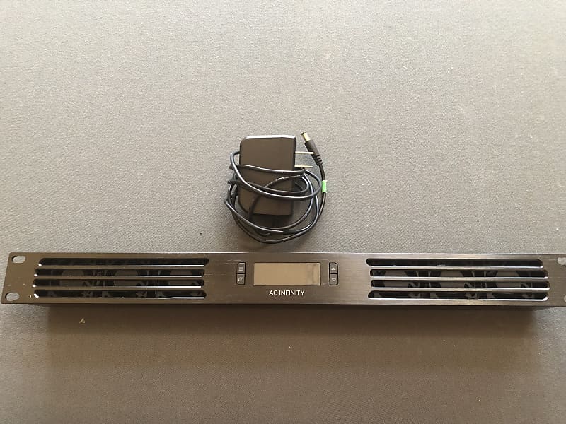 Infinity 1RU rack fan with probe 2018 - Black | Reverb