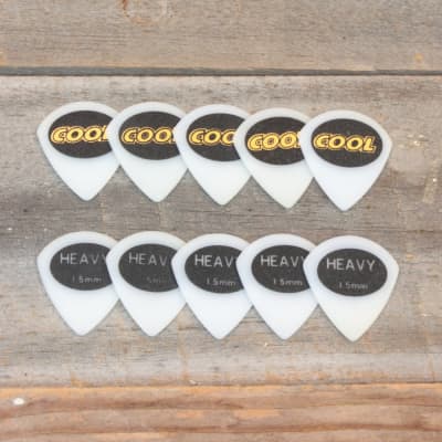 6 (SIX) Cool Picks 0.50mm CELL Standard Guitar Pick | Reverb