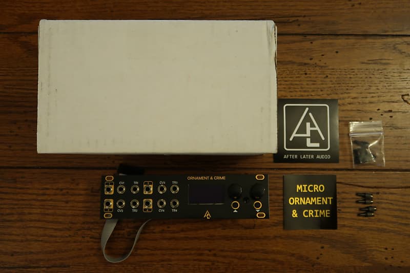 After Later Audio Ornament & Crime 1U - Black | Reverb