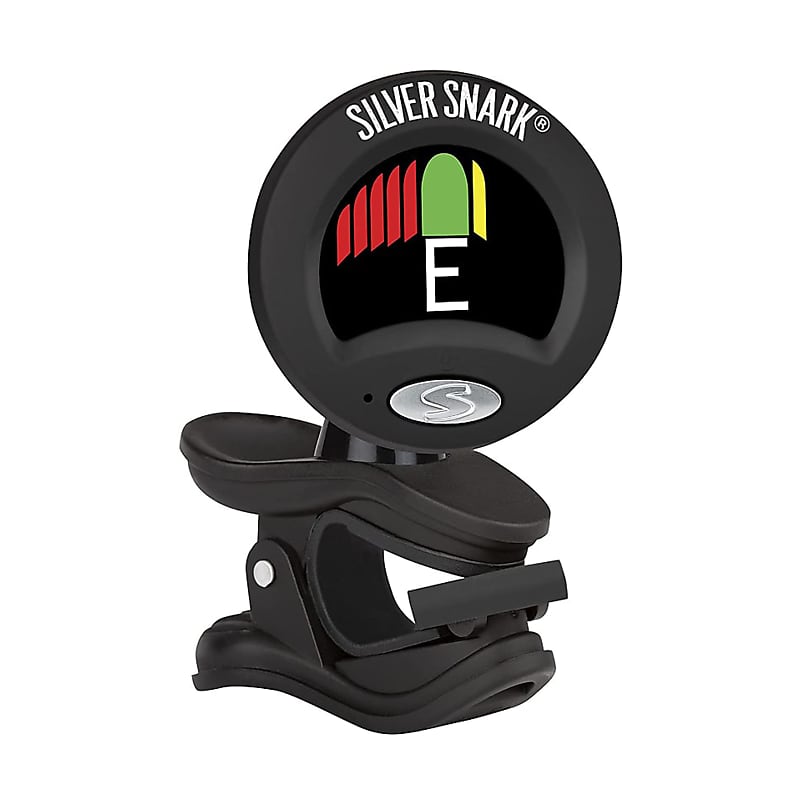 Snark Silver Black Clip-On All Instrument Tuner (SIL-BLK) | Reverb