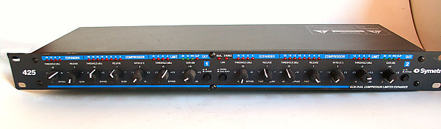 Symetrix 425 Dual Channel Compressor Limiter Expander Made in | Reverb