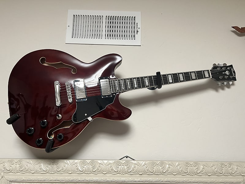 Redid Hollow body Guitar 2023 - Red | Reverb