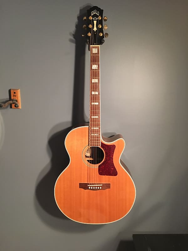 2007 Guild F47RCE Single Cutaway Acoustic/Electric in Mint | Reverb