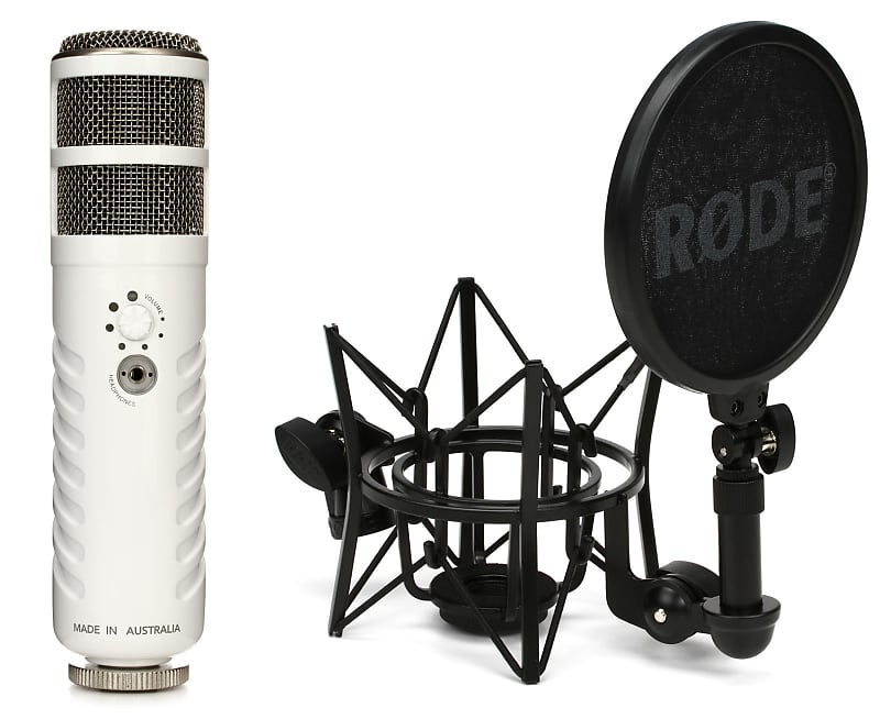 Rode Podcaster USB Broadcast Microphone Bundle with Rode SM6 | Reverb