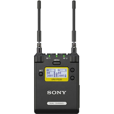 Sony - URX-P03D - 2-Channel Portable Receiver for UWP-D | Reverb