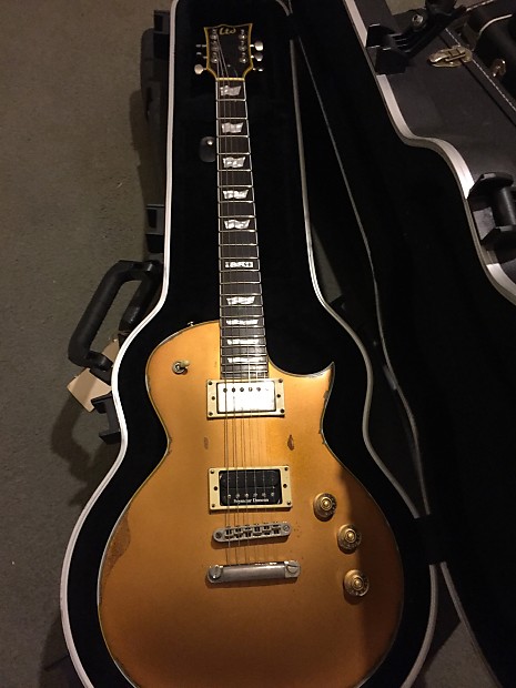 ESP ltd Distressed Goldtop | Reverb