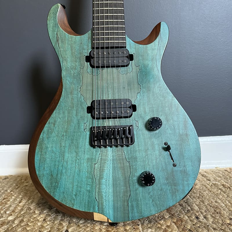 Jericho Edge 7 NT 2018 - Royal Blue Spalted Maple | Reverb