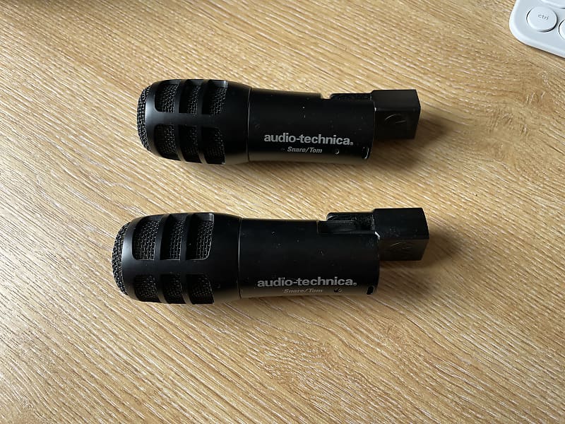 Audio-Technica Snare/Tom Mics PAIR 2000-2010 - Black | Reverb