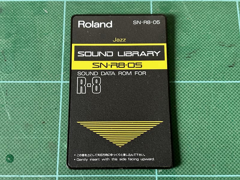 Roland SN-R8-05 JAZZ ROM CARD for ROLAND R8 R-8 MKⅡ | Reverb