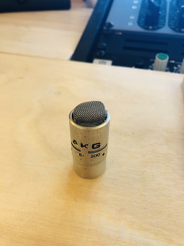 AKG D58 1970 Silver console mic - hypercardioid | Reverb