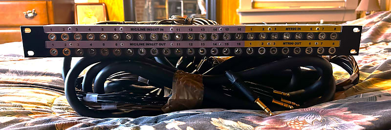 Audio Accessories Audio Line 48 point 1/4" balanced Patchbay | Reverb