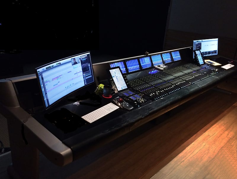 AVID S6 Custom Mixing Console with Frozen Fish Mods • | Reverb