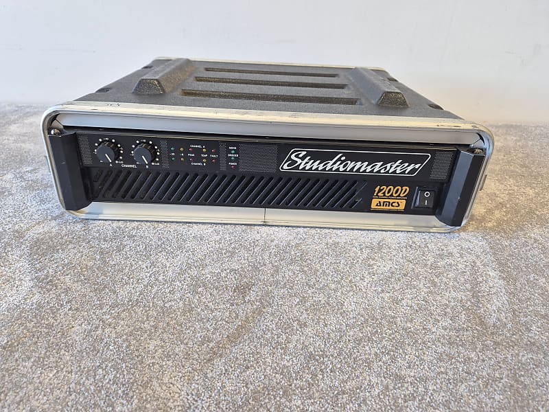 Studiomaster 1200D Power Amplifier - Live Sound and Studio | Reverb UK
