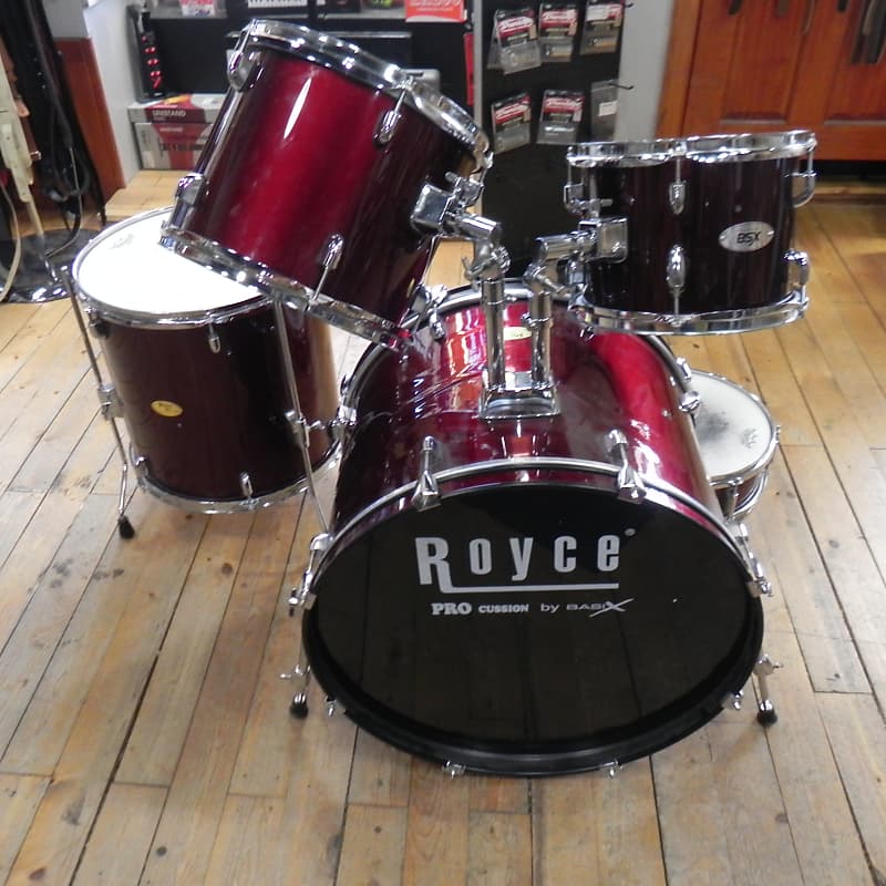 Royce by Basix 5 PC Drum Kit | Reverb
